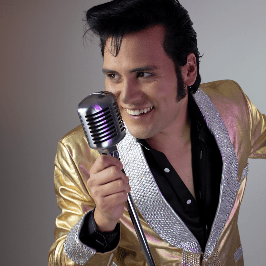 Taylor Rodriguez as ELVIS: The Ultimate Tribute | Sierra Repertory Theatre